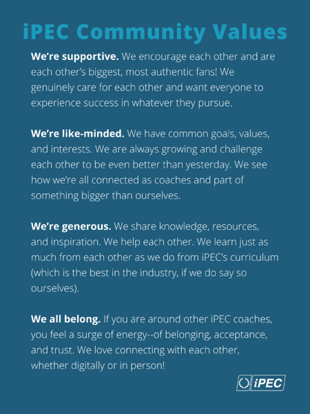 iPEC Coaching Community - iPEC Coaching